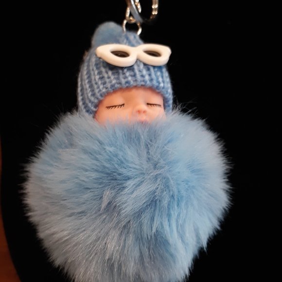 Unkown | Accessories | Baby Shower Gift Baby Boy Key Chain Bag Charm ...